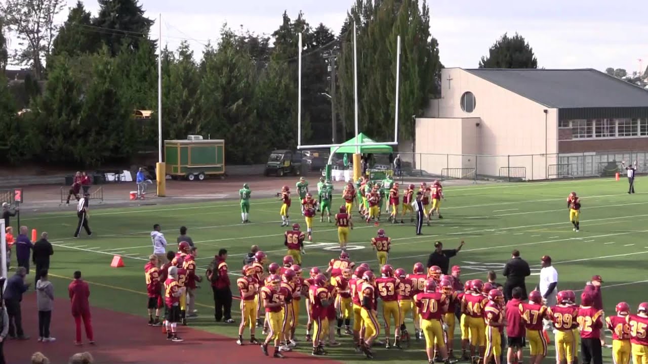 O'Dea vs. Bishop Blanchet high school freshmen football game (2015-Sep ...