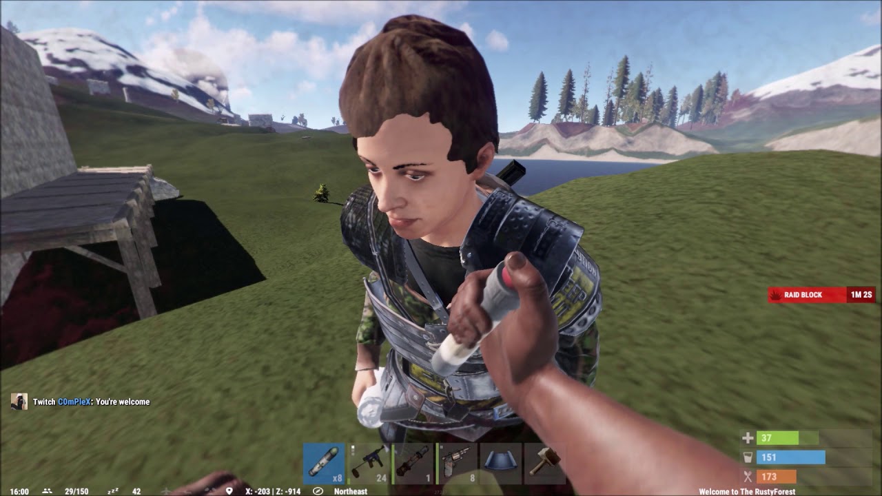 Raiding On Rust! With The Boys! - YouTube