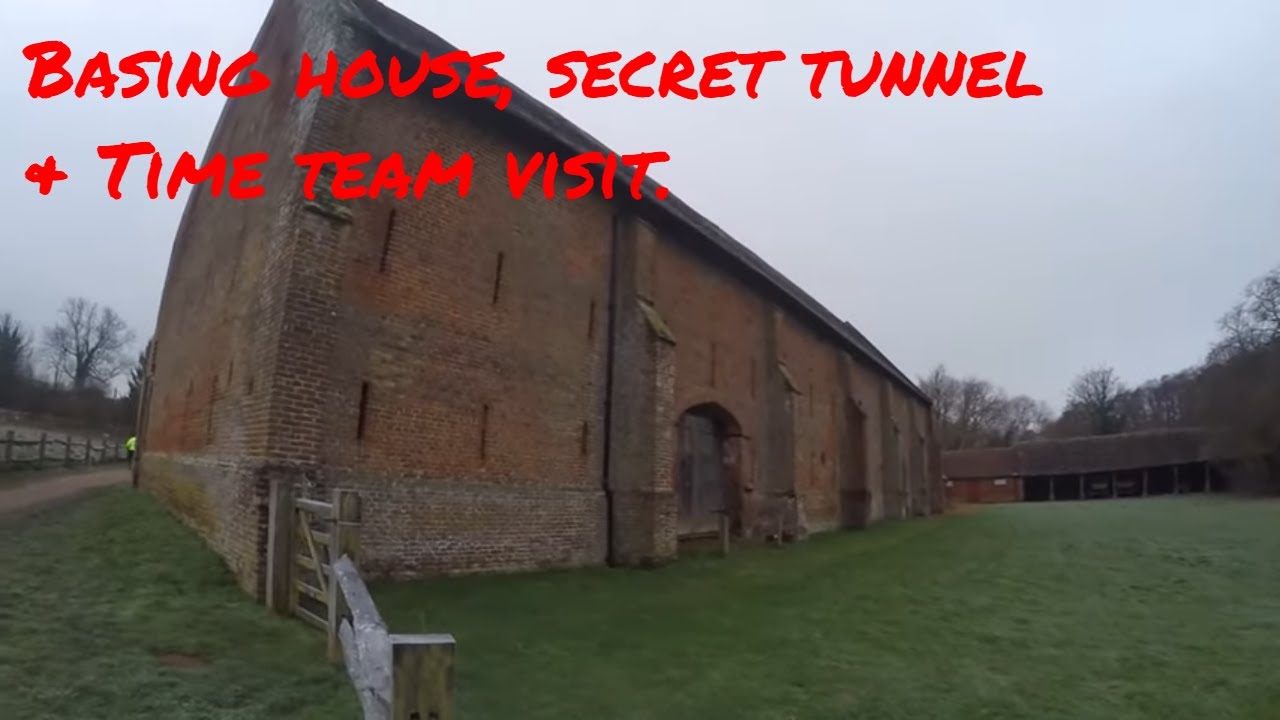Basing House, Hidden tunnel and Time Team - YouTube