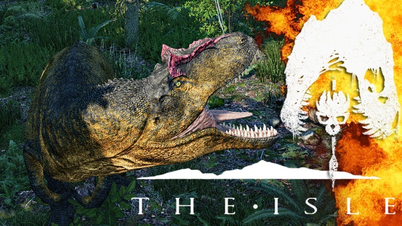 The isle - The life of a Allosaurus - YouTube