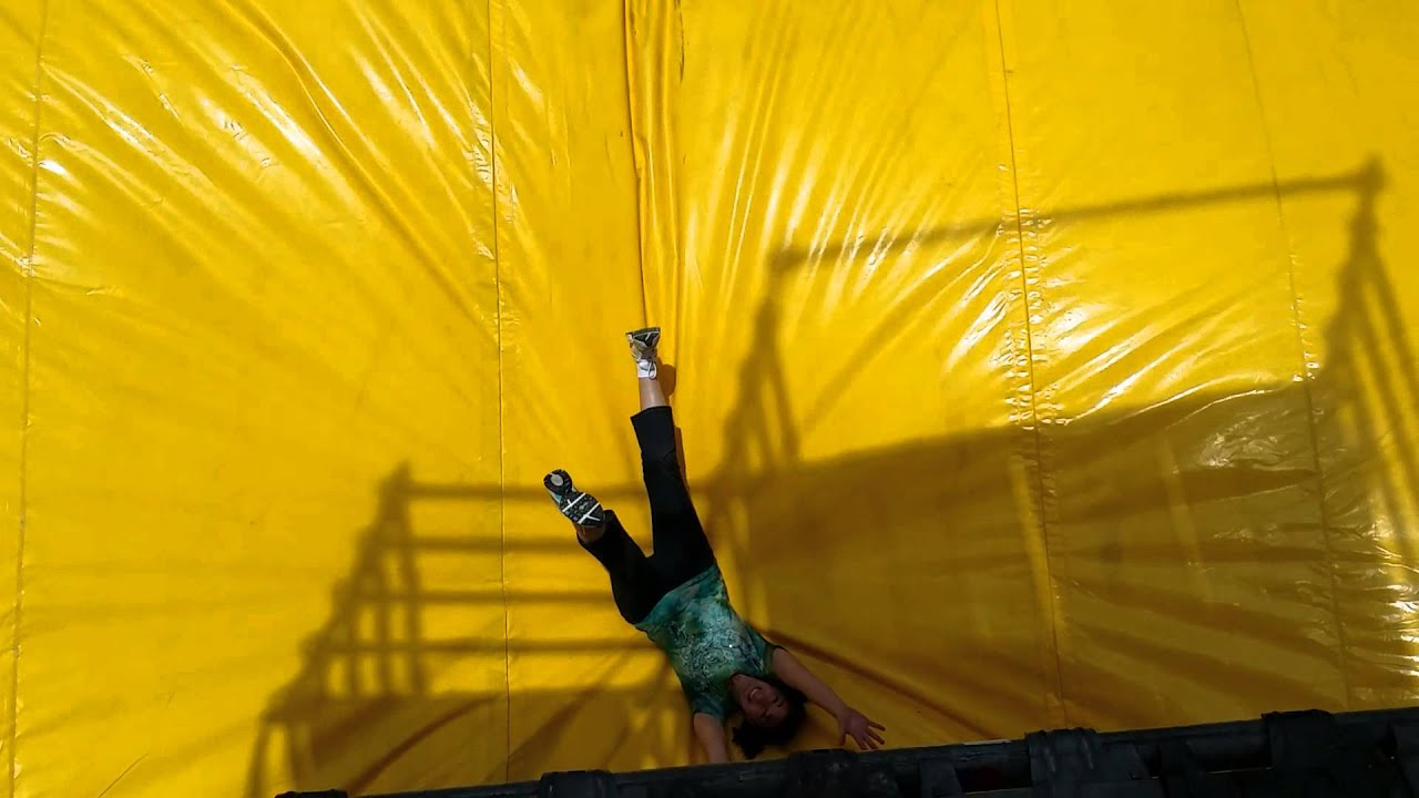 Camp Fortune Freefall Air Bag Jump! - YouTube