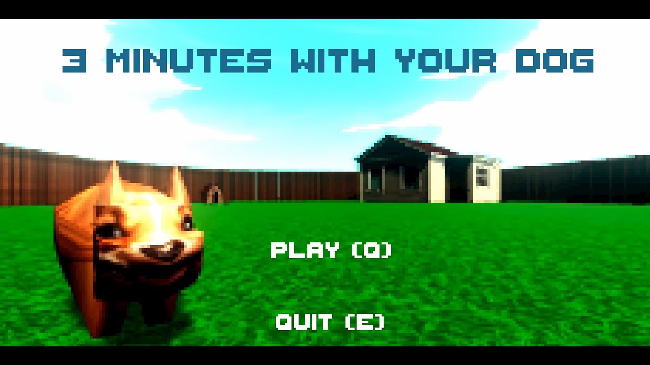 3 minutes with your dog innocent game where you spend time with your ...