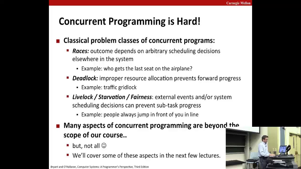 23 Concurrent Programming - YouTube