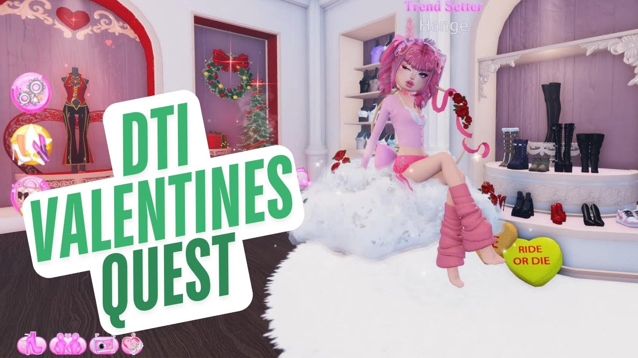 DTI VALENTINES QUEST Chapter 1 - DRESS TO IMPRESS VALENTINES UPDATE ...