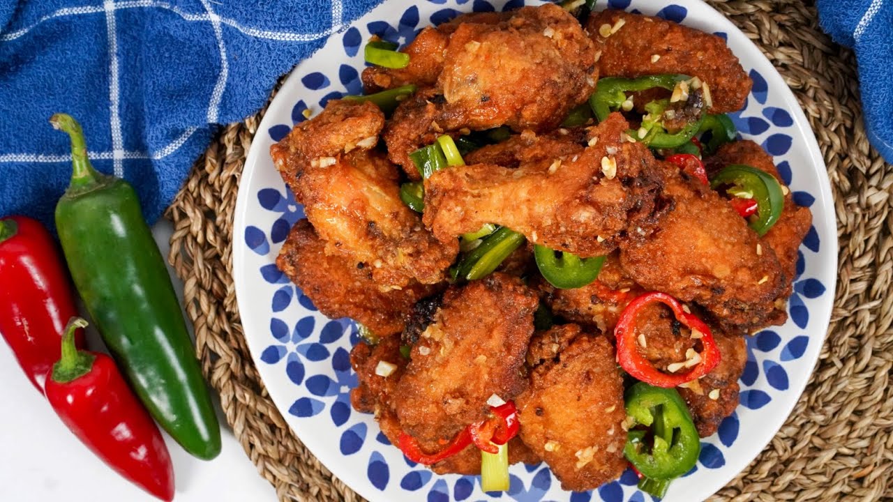 EXTRA CRISPY Fried Chicken w/ Fish Sauce Glaze - YouTube