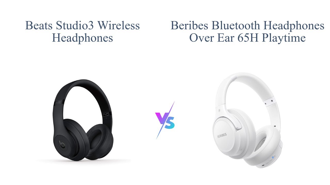 Beats Studio3 Wireless vs BERIBES Over-Ear Headphones 🔥 Comparison ...