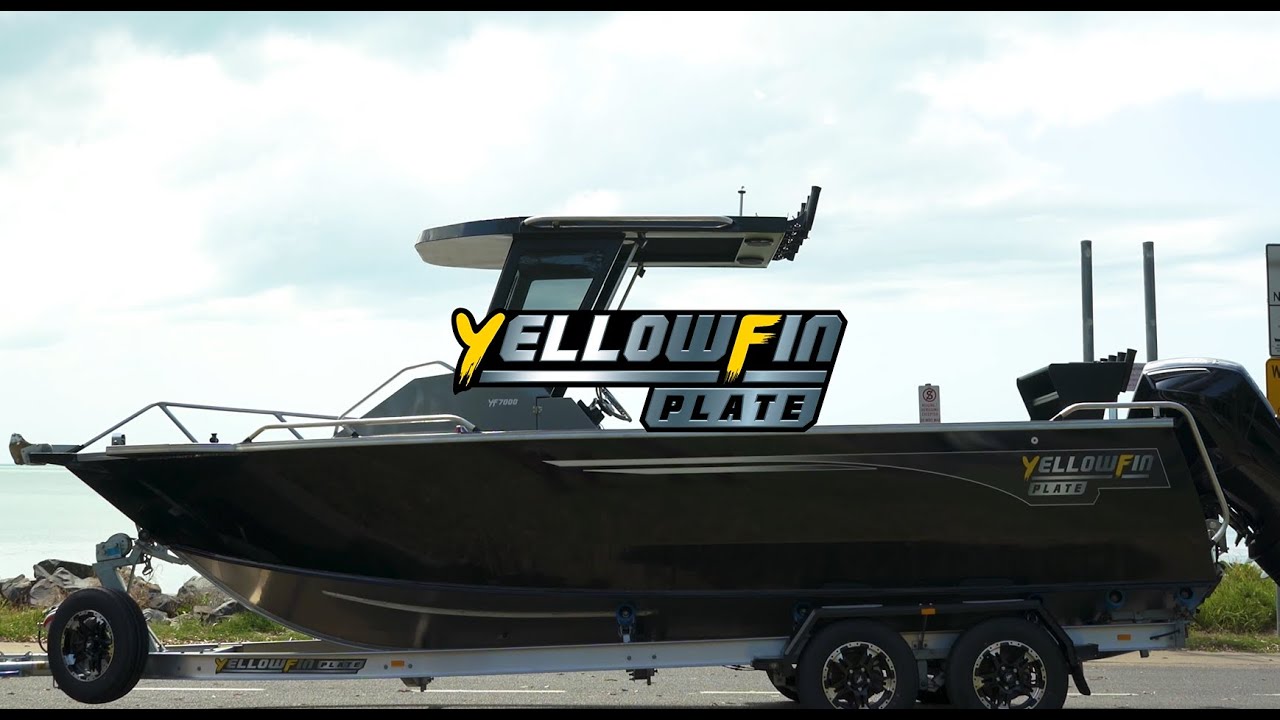 INTRODUCING the brand new Yellowfin Plate Boats 7000 Centre Cabin - YouTube