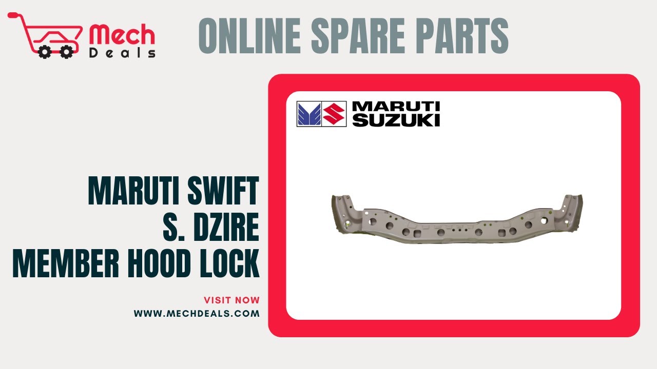 Maruti Swift/ S. Dzire MEMBER HOOD LOCK | 58230M74L00 | Buy Online # ...