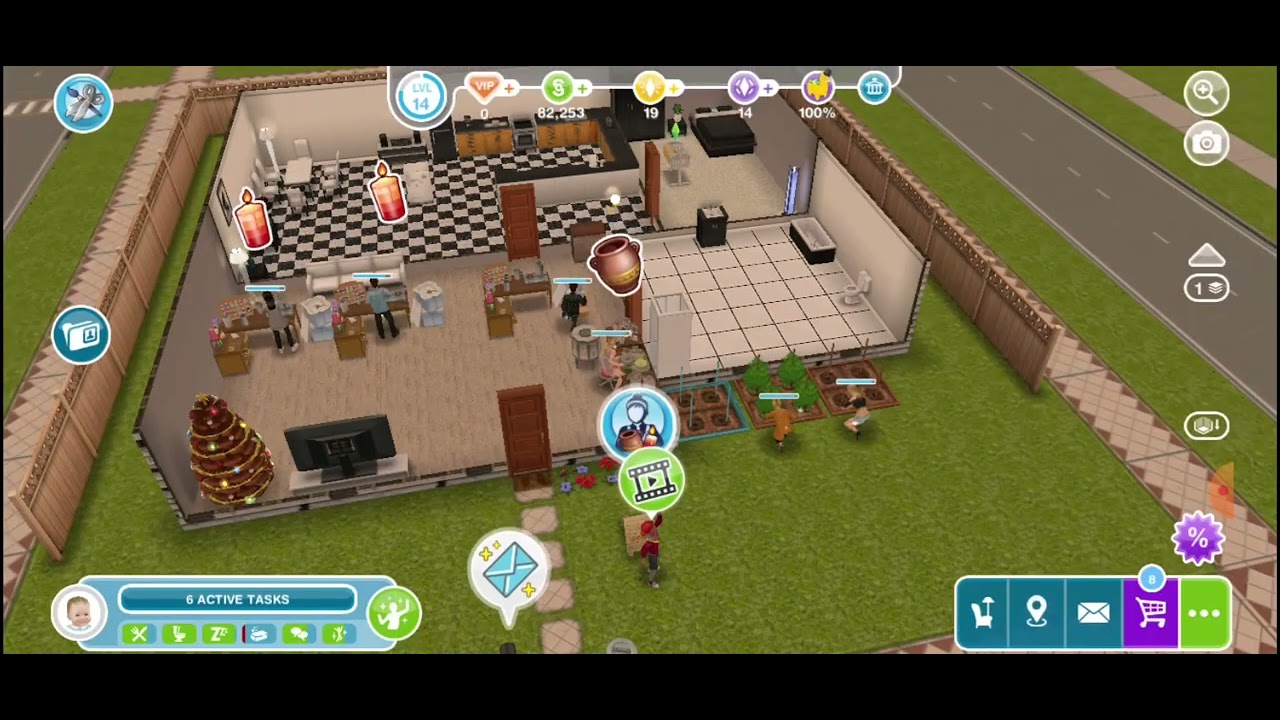Weekly tasks | check the mail | the sims freeplay | - YouTube