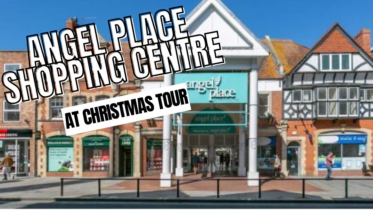 ANGEL PLACE SHOPPING CENTRE IN BRIDGWATER AT CHRISTMAS TOUR, December ...