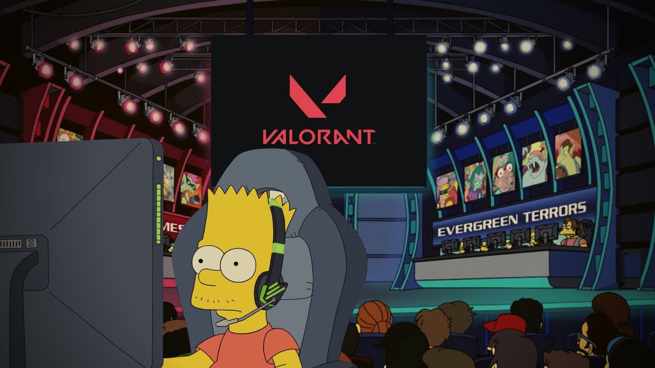 Valorant Simpsons Киберспорт Push It To The Limit - YouTube