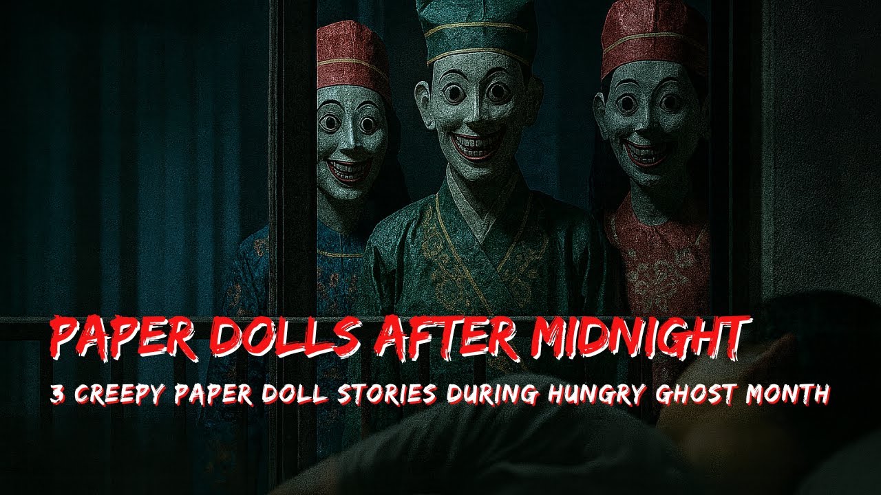 Paper Dolls After Midnight - 3 creepy paper doll stories during the ...