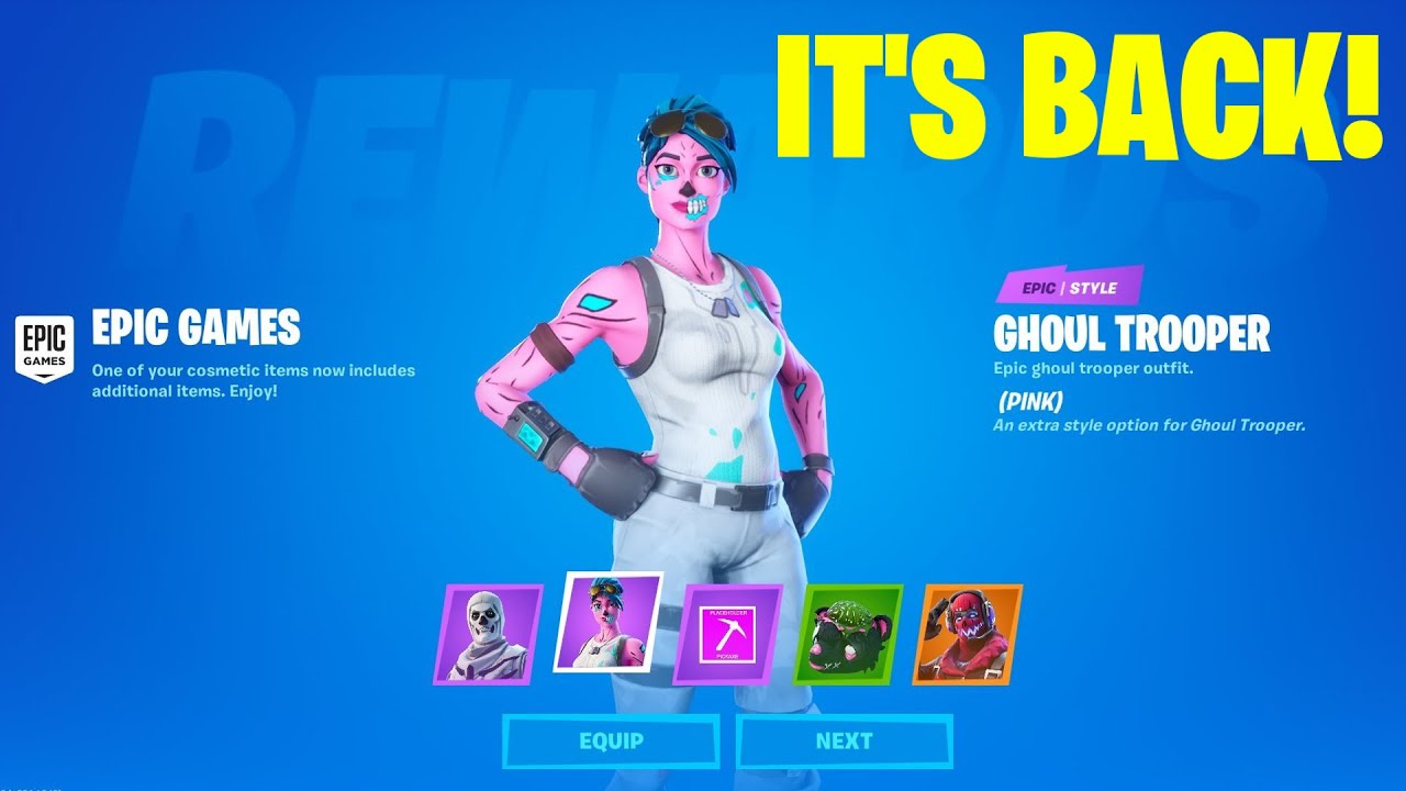 GHOUL TROOPER SKIN RETURN RELEASE DATE IN FORTNITE ITEM SHOP! (Ghoul ...