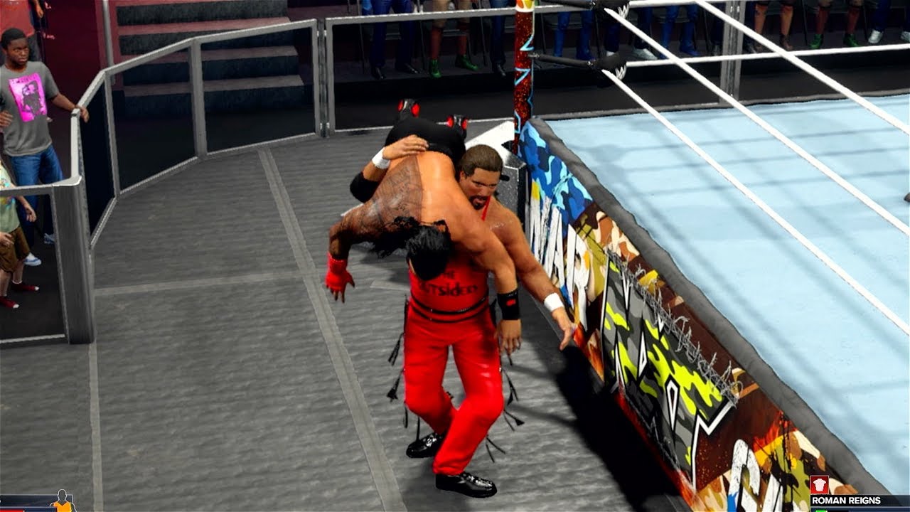 Kevin Nash vs Roman Reigns || WWE Gameplay || WWE 2K23 PS4 Gameplay ...