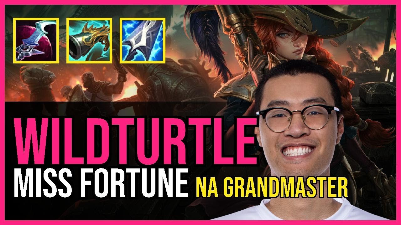 WildTurtle - MISS FORTUNE vs. DRAVEN ADC | NA Grandmaster - YouTube
