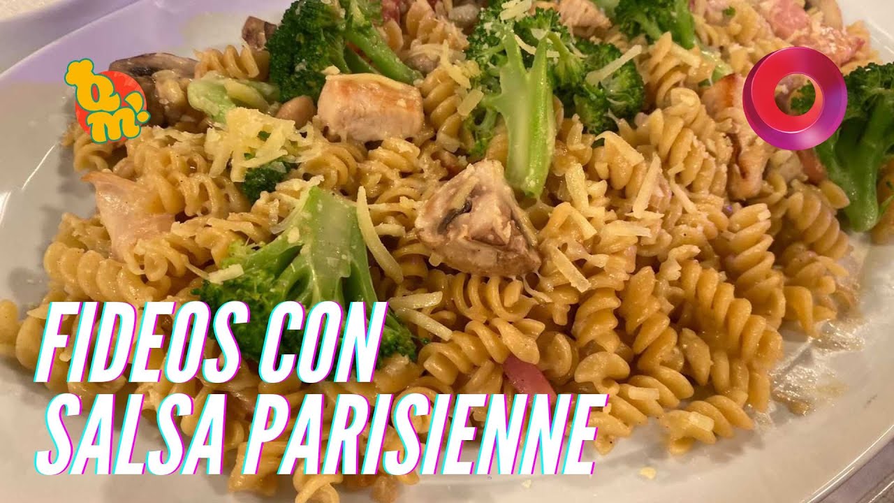 Fideos a la salsa parisienne | #QuéMañana - YouTube