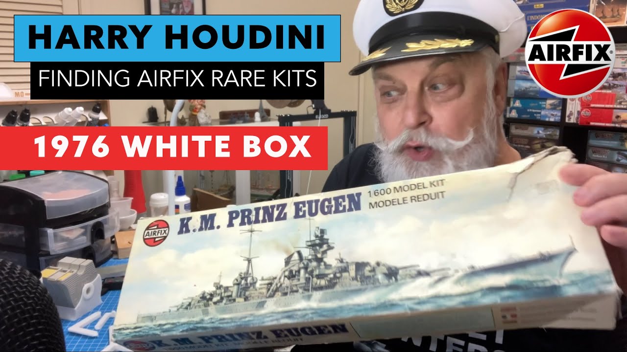 Airfix Prinz Eugen Box Open Finding Airfix Rare Kits model review - YouTube