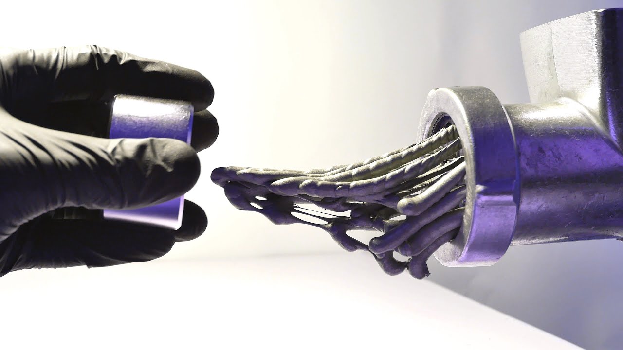 Large Magnet vs Venom Magnetic Slime is Oddly Satisfying | 4k - YouTube