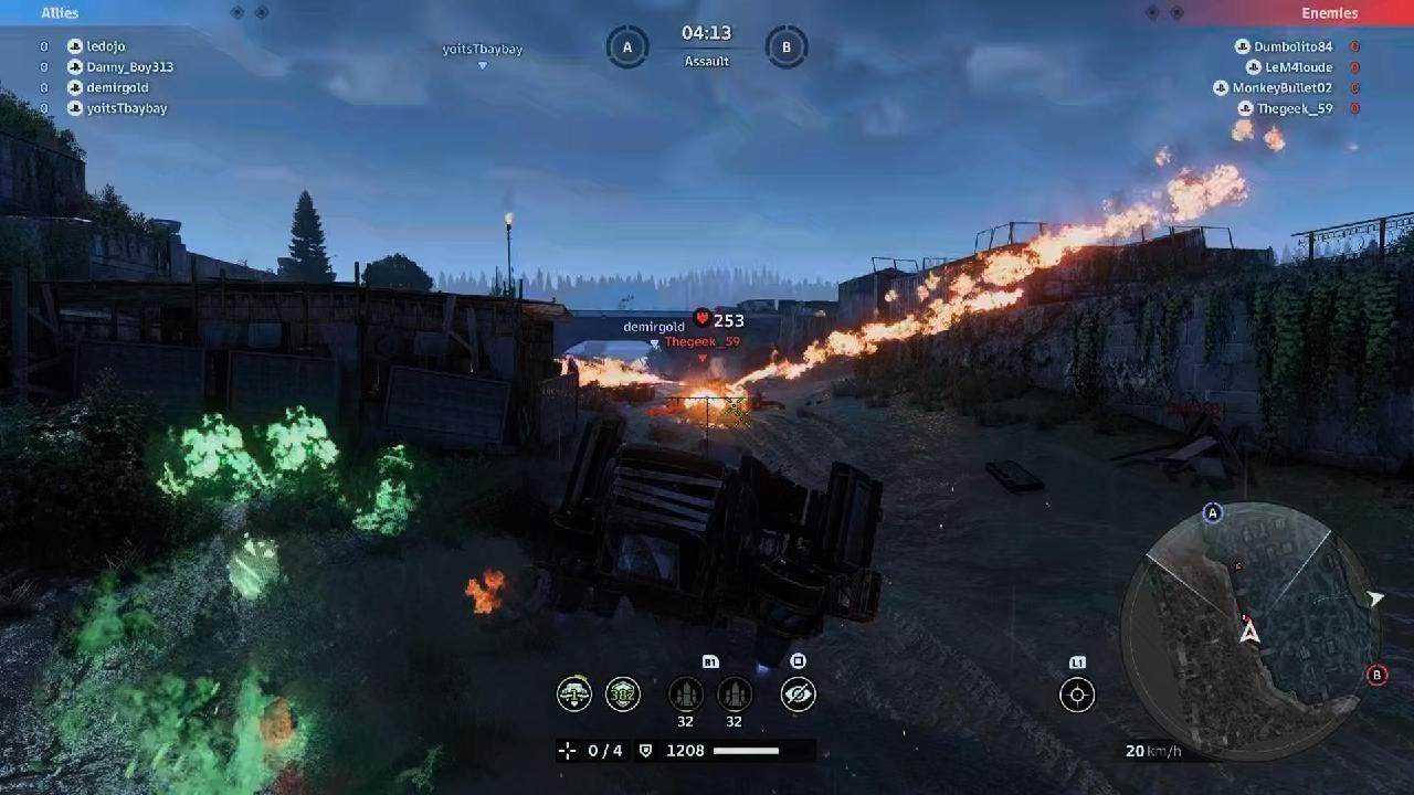 Crossout Clan War. Fire Everywhere. Sure, I'm loving it. - YouTube
