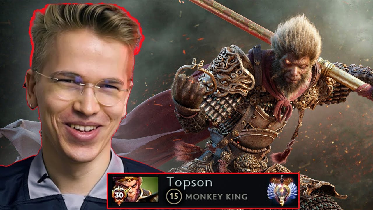 Topson is Training his Monkey King Hard #ti12 - YouTube