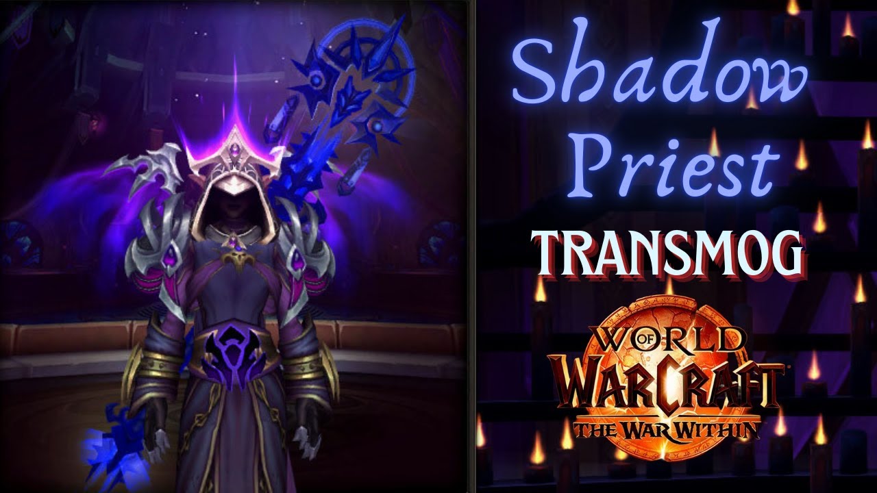 New Unique Epic Shadow Priest Transmog/Outfit, World of Warcraft The ...