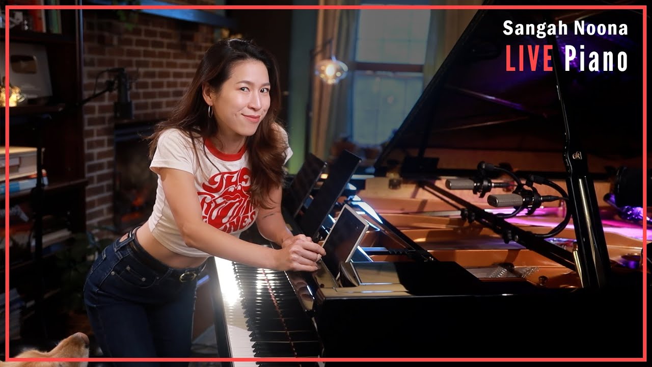 🔴LIVE Piano (Vocal) Music with Sangah Noona! 8/23 - YouTube