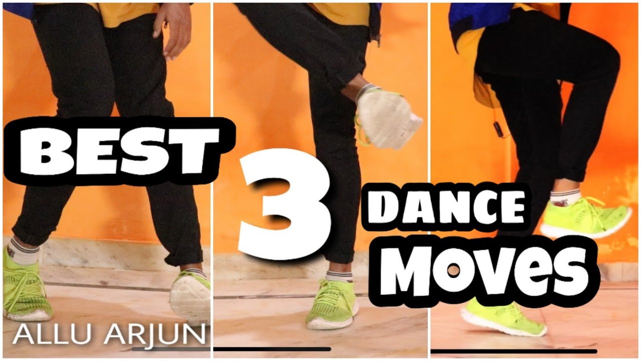 Best 3 Unique Dance Moves Of Allu Arjun You Should Learn | Advance ...