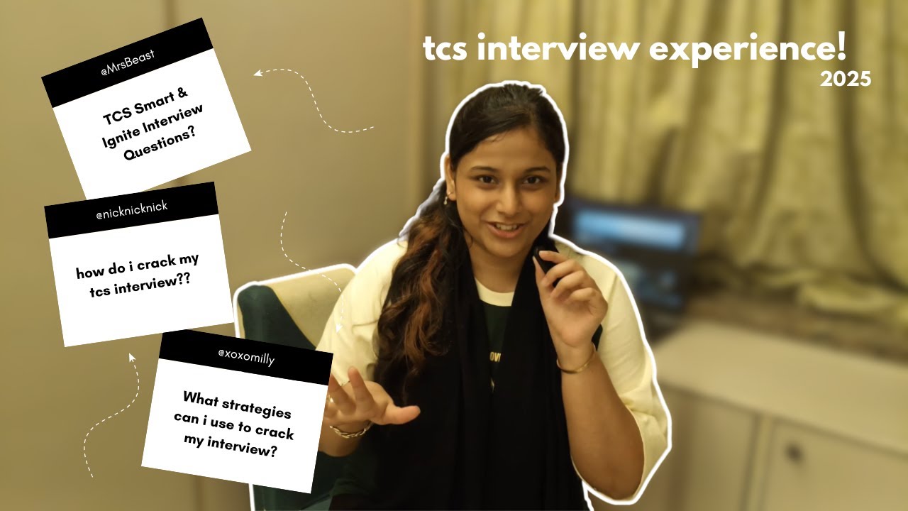 TCS Smart & Ignite Interview Questions 2025 - I PASSED! Complete Prep ...