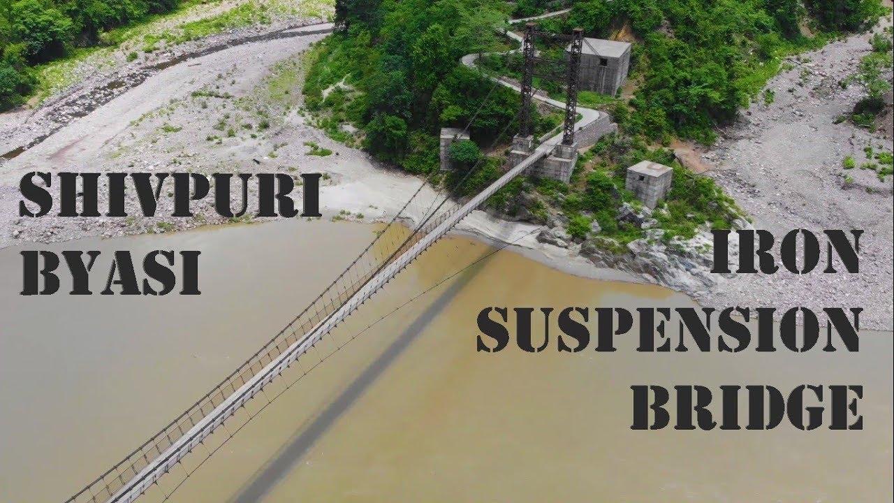 SHIVPURI | BYASI | DRONE SHOTS | RIDE | IRON SUSPENSION BRIDGE | KTM ...