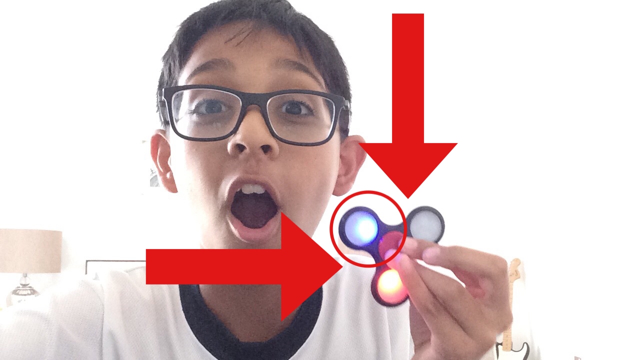 LED FIDGET SPINNER!!! - YouTube
