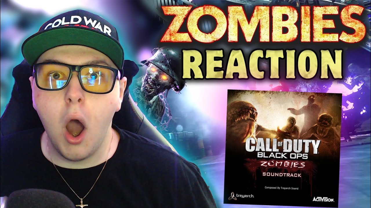 *HOLY* COLD WAR ZOMBIES MAIN MENU MUSIC REACTION! (ECHOS OF THE DAMNED ...