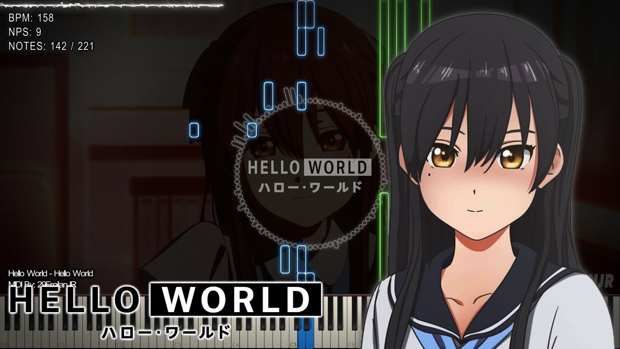 『Playable MIDI / Synthesia Visual』 Hello World - Hello World - YouTube Music