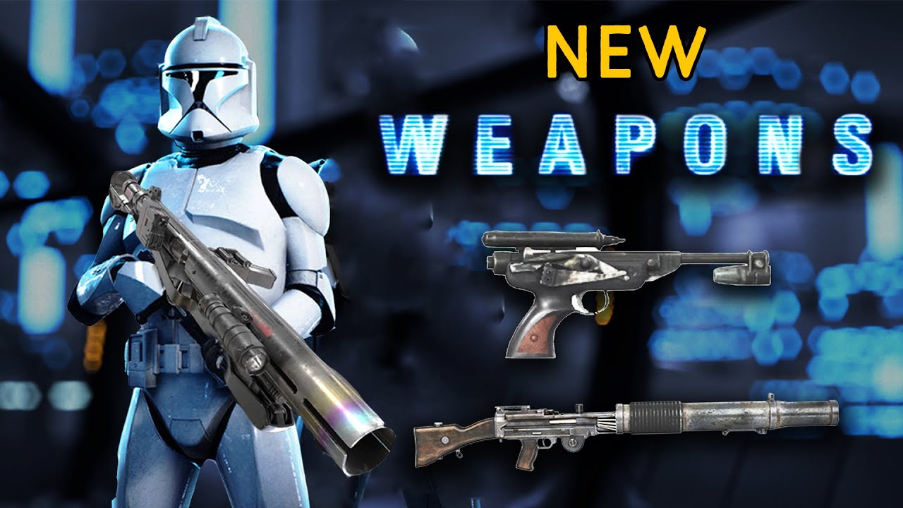 ALL New Weapons! - Star Wars Battlefront 2 - YouTube