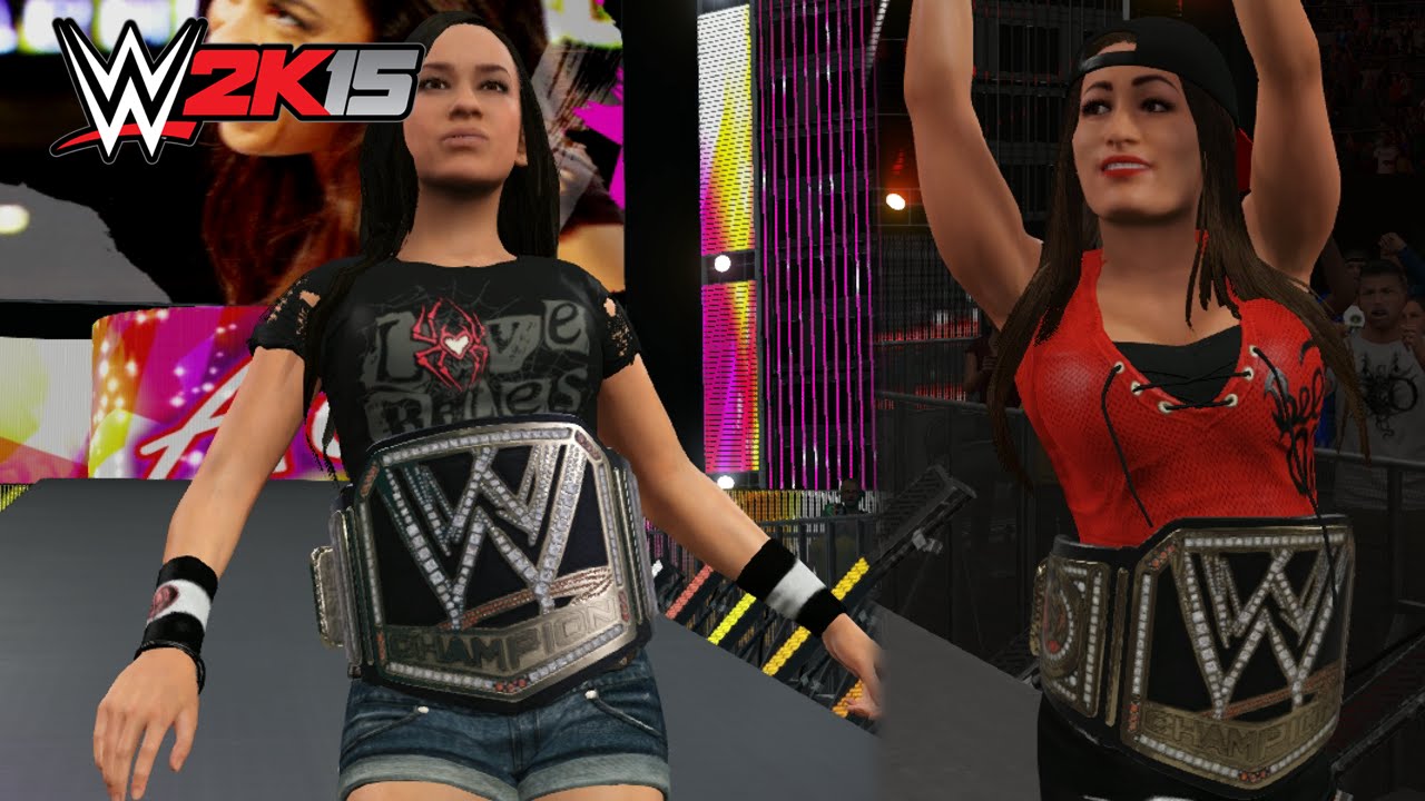 Every Diva as the WWE World Heavyweight Champion - WWE 2K15 PC Mod ...