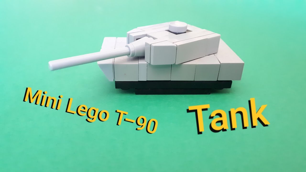 Mini Lego T-90 Tank - YouTube