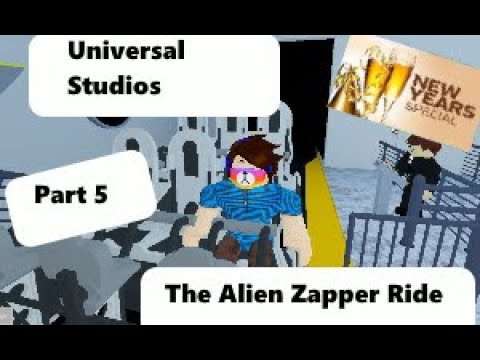 Universal Studios New Year Sipecal Part 5 The Alien Zapper Ride! - YouTube