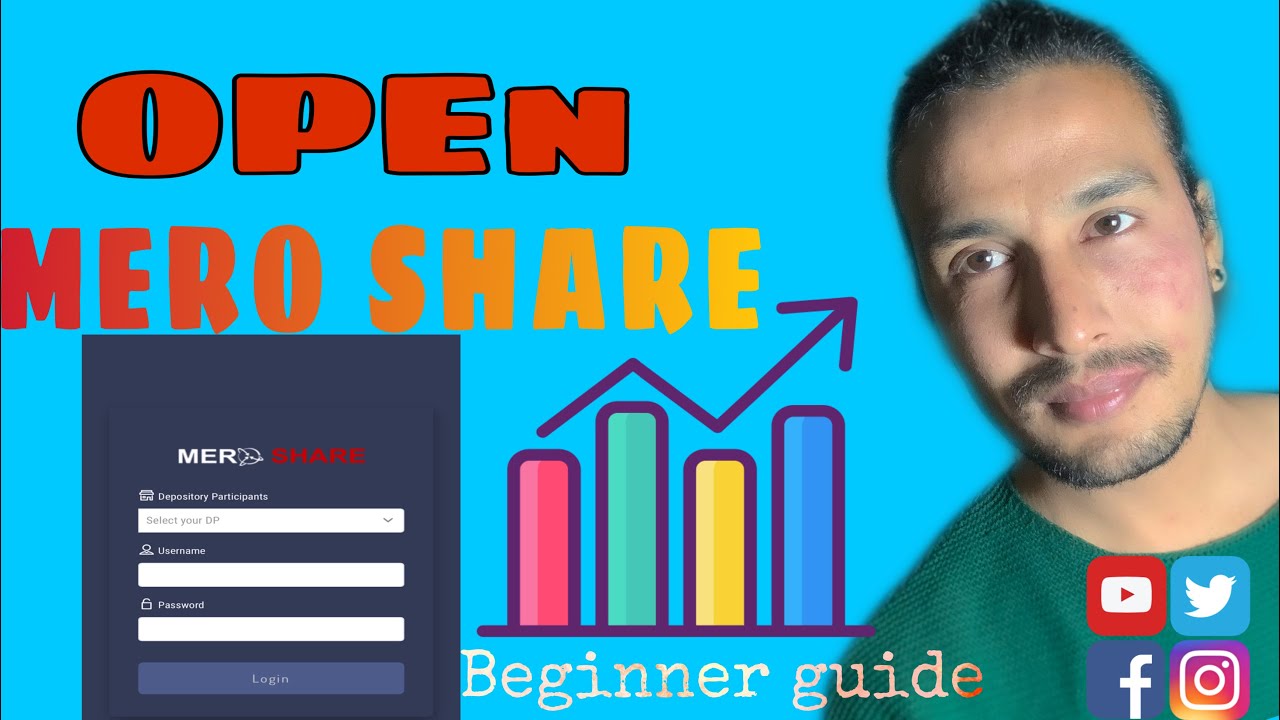 How to open mero share||Learn mero share|| beginner guide #meroshare ...