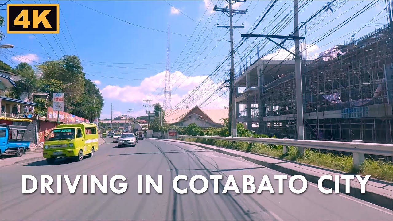 [4K] Saturday Morning Drive | Driving in Cotabato City | Daily Travel ...