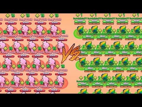 LEON VS SPIKE :: NOOB CAPTAIN VS PRO PLAYER 1 V 1 | Brawl Stars Gameplay