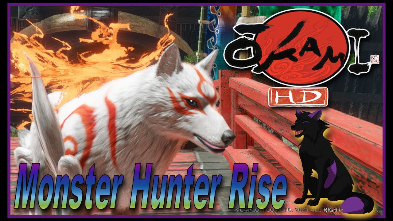 How To Get Okami Amaterasu In Monster Hunter Rise - YouTube
