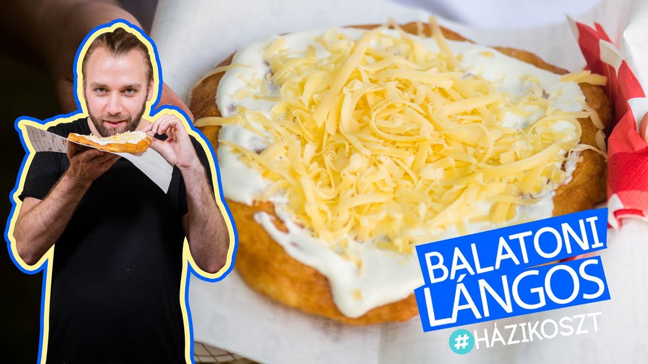 Balatoni lángos l #HÁZIKOSZT - YouTube
