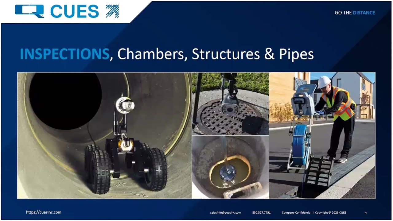 CUES Webinar Series: SEWER INSPECTIONS, Chambers, Structures & Pipes ...