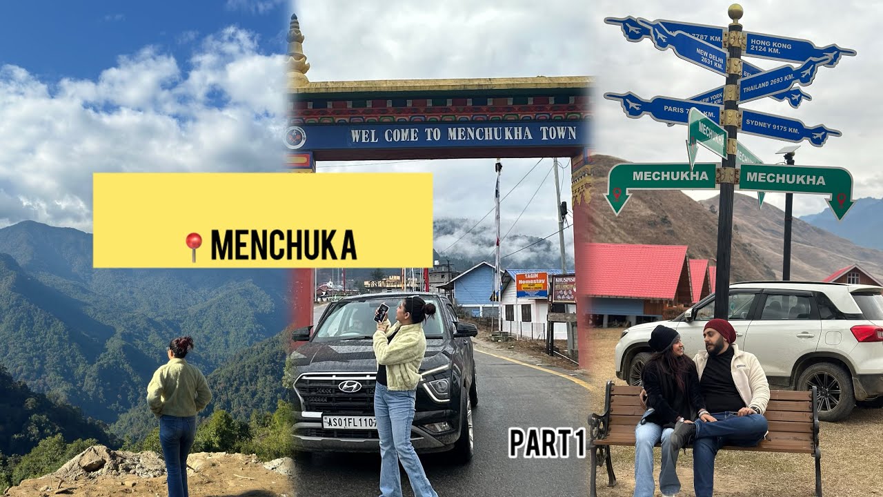 📍MENCHUKA (finally reached safely)|| Part-1 ||Travelling Vlog ...
