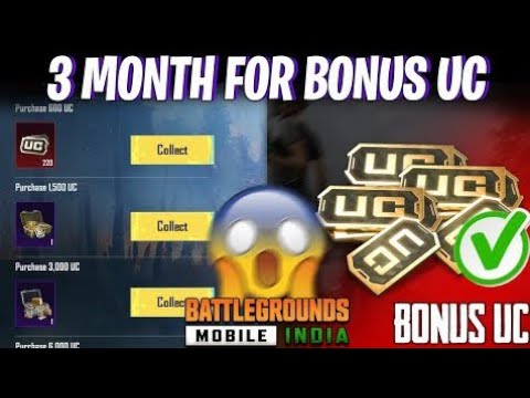 BGMI UC update New Event bonus BGMI UC 300+60 UC bonus track /BGMI UC ...