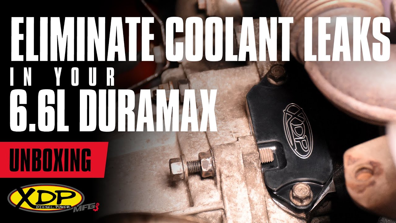XDP Duramax Billet Coolant Block Off Plate XD344 - Unboxing - YouTube