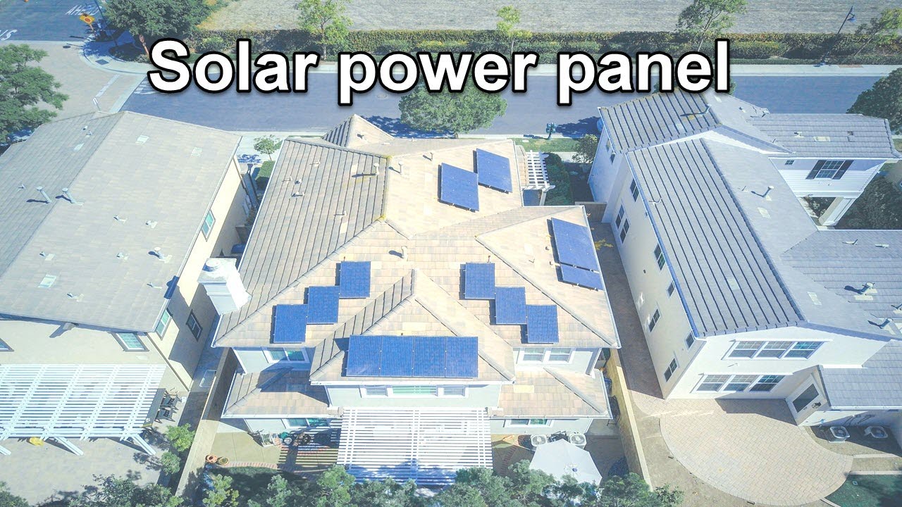 Most beautiful solar power projects drone video footage | wonderful ...