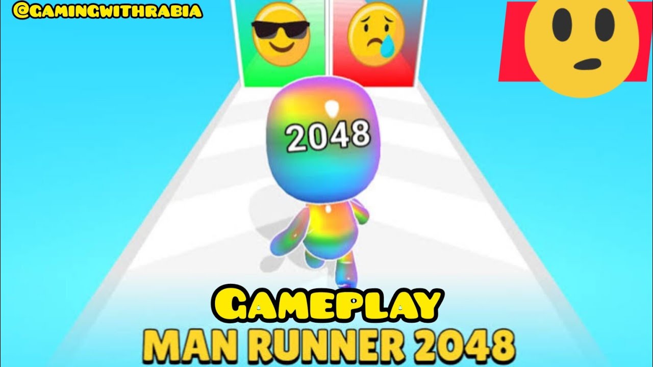 Man runner 2048 game/All levels live gameplay walkthrough/level 26 - 33 ...