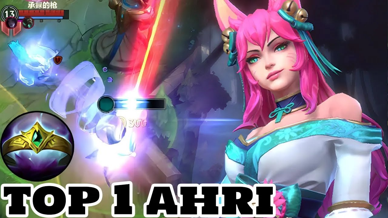 Wild Rift Ahri - Top 1 Ahri Gameplay Rank season 15 - YouTube