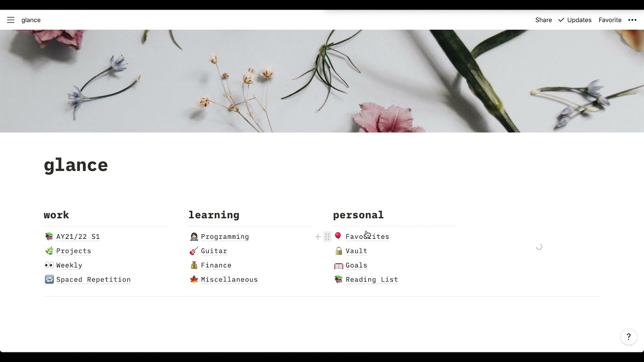 My Minimalist Notion Setup as A University Student YouTube My Minimalist Notion Setup as A University Student YouTube