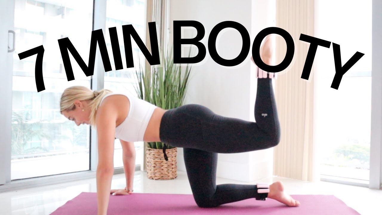 7 MIN PILATES | Booty Lift & Sculpt - YouTube